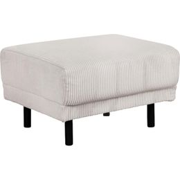 Home Affaire Polsterhocker &raquo;AGNIA B/T/H: 70/64/43 cm&laquo; passend zur Serie, auch in Cord und Boucl&eacute; beige 100% Polyester B/H/T: 70cm x 43cm x 64cm, Cord