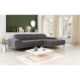 OTTO home Ecksofa &raquo;Theo L-Form, B: 290 cm&laquo; mit Kopfteilverstellung, optional Sitztiefenverstellung 92% POLYESTER (PES) / 8% POLYAMID (PA) B/H/T: 290cm