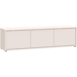 CARRYHOME Lowboard, Sand, Kunststoff, 154.2x42.5x34.9 cm, Beim&ouml;bel erh&auml;ltlich, Wohnzimmer, Wohnw&auml;nde, Lowboards