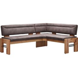 K+w Komfort & Wohnen K+W Komfort & Wohnen Eckbank &raquo;Floyd&laquo; Stauraumbank, langer Schenkel rechts oder links in 2 Qualit&auml;ten grau 520: Microfaser, 100% Polyester; 760: 