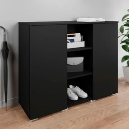 OTTO home Schuhkommode &raquo;Paris&laquo; Breite 100 cm schwarz B/H/T: 100cm x 80cm x 35cm, 2 Stk.
