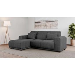 OTTO home Ecksofa &raquo;BORNHOLM L-Form, B: 234 cm - OTTO. Verl&auml;ssliche Qualit&auml;t.&laquo; Recamiere links oder rechts bestellbar, Wellenfederung, inkl. 2 Kissen 
