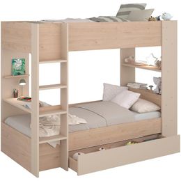 Parisot Etagenbett &raquo;Oasis 1&laquo; Set, 4 Stellvarianten m&ouml;glich, incl. 2 x Matratzenauflagen Liegefl&auml;che B/L: 90cm x 200cm Betth&ouml;he: 21cm, Gewicht bis: 80 kg + 80 