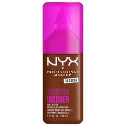 Nyx Cosmetics Nyx Professional Makeup Unisex NYX PROFESSIONAL MAKEUP Foundation &raquo;MAKE 'EM WONDER FOUNDATION&laquo; perfekter No-Makeup-Makeup-Look bis zum Full Glam braun