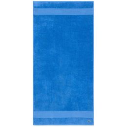 Lacoste Duschtuch &raquo;LLECROCO&laquo; mit Label-Applikationen Frottier, Obermaterial: 100% Baumwolle B/L: 70cmx140cm, 1 Stk., Frottier