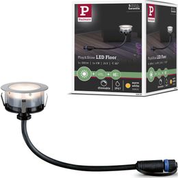 Paulmann LED Einbauleuchte &raquo;Plug & Shine&laquo; LED-Modul 1 Stk. Warmwei&szlig; LED-Modul, IP65 3000K 24V silber 1, &Oslash; 7cm H: 3cm, 1 Stk.