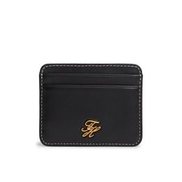 Tommy Hilfiger Unisex Kartenetui &raquo;TH SCRIPT LEATHER CC HOLDER&laquo; Unisex Minigeldbeutel, Portemonnaie mit TH-Schmucklogo schwarz Einheitsgr&ouml;&szlig;e