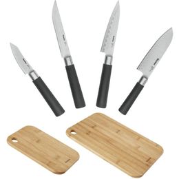 Metaltex Messer-Set &raquo;Asia&laquo; schwarz Edelstahl Einheitsgr&ouml;&szlig;e