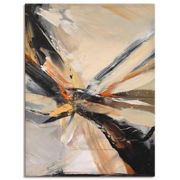 Artland Wandbild &raquo;Abstrakt III&laquo; Gegenstandslos 1 Stk. tlg. als Leinwandbild, Poster in verschied. Gr&ouml;&szlig;en bunt Leinwand B/H/T: 45cm x 60cm, Leinwandbild 
