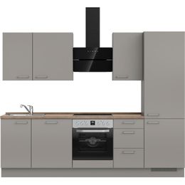 Nobilia K&uuml;chenzeile &raquo;"Laser II", NEU: individuell anpassbar mit gratis Profi-Beratung&laquo; vormontiert, 270 cm breit, optional mit verschiedenen E‐Ger&auml;te-