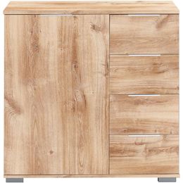 wimex Kombikommode &raquo;Easy&laquo; braun Breite/Tiefe/H&ouml;he: 82/40,5/83 cm