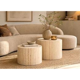 ACTONA GROUP Couchtisch &raquo;Dice 2er Set - Steinoptik, modern & stilvoll, skandinavisches Design&laquo; Couchtisch, Beistelltisch, OTTOs Choice, Pflegeleichter