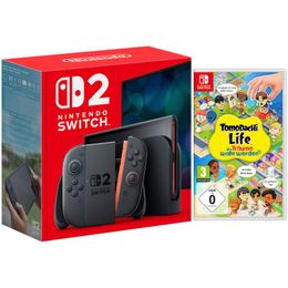 Konsolen-Set &raquo;Switch 2 + Tomodachi Life: Wo Tr&auml;ume wahr werden&laquo; 256 GB schwarz Stereo-Lautsprecher: Die unabh&auml;ngige Geh&auml;usestruktur erm&ouml;glicht eine 