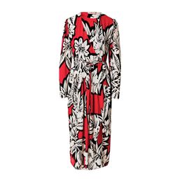 TWINSET Kleid Damen Gr&ouml;&szlig;e 42 rot / schwarz / wei&szlig; Sommerkleid