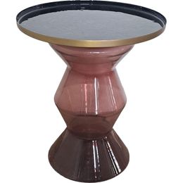 PAROLI Beistelltisch &raquo;Katris II&laquo; rot B/H/T: 50cm x 53cm x 50cm