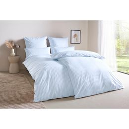 LeGer Home by Lena Gercke Bettw&auml;sche &raquo;Linnea&laquo; 2 Stk. aus 100% Baumwolle, Streifendesign Renforc&eacute;, Obermaterial: 100% Baumwolle B/L: 135cm x 200cm, 1 