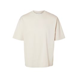 Selected Shirt 'SLHOscar' male size S Cream
