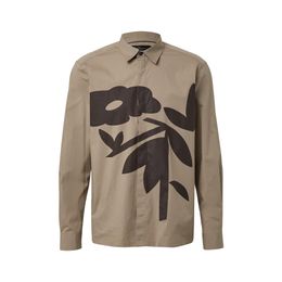 s.Oliver BLACK LABEL Hemd Herren Gr&ouml;&szlig;e M braun / sepia