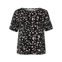 TATUUM Bluse 'MEKJA' Damen Gr&ouml;&szlig;e XS/S beige / schwarz