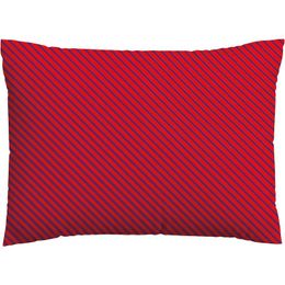 Schlafgut Kissenbezug &raquo;Premium Kissenbezug Woven Fade Satin (1 St)&laquo; Ton-in-Ton Rei&szlig;verschluss, Fadendichte von 300tc, Streifen, OEKO Tex bunt Mako-Satin, 