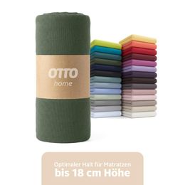 OTTO home Spannbettlaken &raquo;PHYSALIS in BASIC und PREMIUM Qualit&auml;t, 100% Baumwolle&laquo; f&uuml;r Matratzen bis 18 cm H&ouml;he, Bettlaken, Spannbetttuch, pflegeleicht