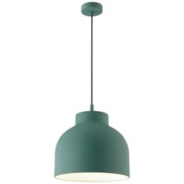Brilliant Pendelleuchte &raquo;Sven&laquo; E27 1 Stk. H&auml;ngelampe 1flg t&uuml;rkis blau 1, &Oslash; 32cm H: 116cm, 1 Stk.