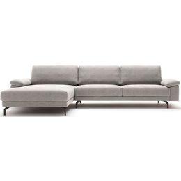 Creation BY ROLF BENZ Ecksofa &raquo;CR.450 elegantes Designsofa mit hohem Sitzkomfort&laquo; beige B/H/T: 294cm x 95cm x 178cm, Stoff, Recamiere links