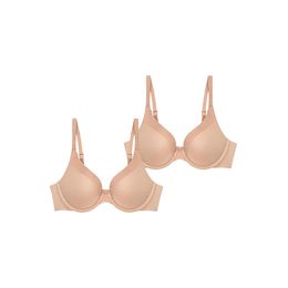 Triumph B&uuml;gel-BH ' Body Make-up Soft Touch ' Damen Gr&ouml;&szlig;e 85 beige Sommerkleid