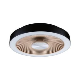 Paulmann LED Deckenleuchte &raquo;LED Deckenleuchte Volea IP44 3000K 470lm / 1650lm 230V 3,5 / 1x13W&laquo; 1 Stk. Warmwei&szlig; Dimmer gold 1, &Oslash; 32cm H: 6,4cm, 1 Stk.