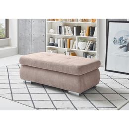 Die PlanBar Hocker &raquo;MP-IN16037&laquo; mit Stauraum lila 90% PES 10% PA B/H/T: 129cm x 47cm x 64cm, Chenille