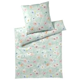 Elegante Bettw&auml;sche &raquo;Pastel Jersey&laquo; 2 Stk. angenehmes Hautgef&uuml;hl blau Jersey, Obermaterial: 100% Baumwolle B/L: 135cm x 200cm, 1 Stk., 1 Stk., Jersey, B/L: 