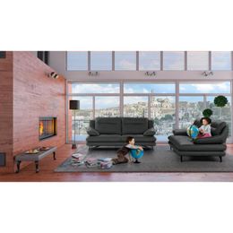 Calia italia 3-Sitzer &raquo;Cezanne, italienisches Design trifft erstklassigen Sitzkomfort, Leder&laquo; Edles Designsofa in besonders langlebigen & 