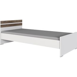 wimex Bett &raquo;Joker, G&auml;stebett&laquo; Liegefl&auml;chen 90 oder 140x200cm, farbliche Akzente am Kopfteil wei&szlig; Liegefl&auml;che L&auml;nge B: 200cm x 90cm, H&ouml;he Bett: 71cm