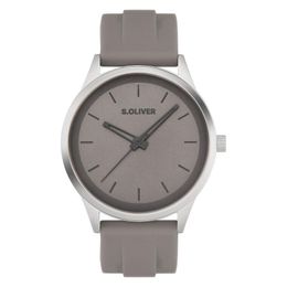 s.Oliver Herren s.Oliver Quarzuhr &raquo;Sport Silicone&laquo; Armbanduhr, Herrenuhr, Silikonarmband, analog Einheitsgr&ouml;&szlig;e