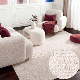 Ted Baker Teppich &raquo;Soft Boucl&eacute; Portobello, auch als L&auml;ufer&laquo; rechteckig 10 mm H&ouml;he Woll-Optik, Boucl&eacute; Meliert, Wohnzimmer, Esszimmer, Schlafzimmer, Flur 