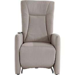 Sit & More sit&more TV-Sessel &raquo;Melissa&laquo; wahlweise elektrisch oder manuell verstellbar, optional Aufstehhilfe grau 100% Polyester Luxus-Microfaser Euphoria, 