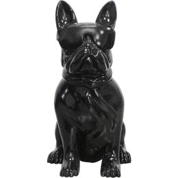Kayoom Tierfigur &raquo;Skulptur Dude 100 Schwarz&laquo; schwarz Kunstharz, Stein B/H/T: 27cm x 37cm x 19cm