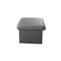 COTTA Hocker &raquo;HOCKER&laquo; schwarz 100% Echtleder;NaturLEDER, echtes Rindsleder;Luxus-Microfaser (100% Polyester);SOFTLUX -Kunstleder B/H/T: 56cm x 42cm x 