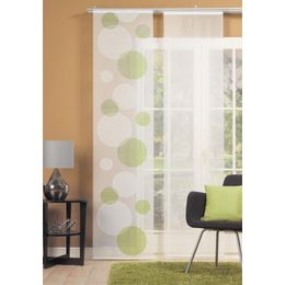 Home Wohnideen Schiebegardine &raquo;Tira&laquo; Klettschiene 1 Stk. tlg. HxB: 245x60 gr&uuml;n Scherli, Polyester 245cm, Klettschiene, 60cm