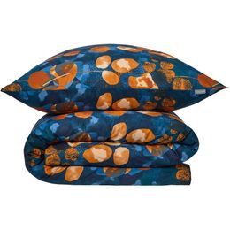 Schiesser Bettw&auml;sche &raquo;Maxima aus weicher Baumwolle mit floralem Muster&laquo; 2 Stk. Made in Green blau Renforc&eacute;, Obermaterial: 100% Baumwolle B/L: 135cm x 200cm, 1 