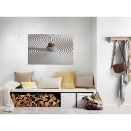A.S. Cr&eacute;ation Leinwandbild &raquo;Hot Stone Spa&laquo; Gem&auml;lde Kunst 1 Stk. tlg. Asiatisch Spa Steine Keilrahmen Entspannung Leinwand-Bild Wohnzimmer bunt Holz, Stahl B/H/T: 