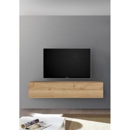 Home Affaire TV-Schrank &raquo;Infinity&laquo; Breite 138 cm braun eichefarben Cadiz, B/H/T: 138cm x 29cm x 30cm, Komplettausf&uuml;hrung