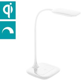 Eglo Tischleuchte &raquo;MASSERIE Tischlampe, Kunststoff, IP20, B&uuml;rolampe, Schreibtischlampe&laquo; LED-Board Neutralwei&szlig; Tischleuchte - H38,5 cm - wei&szlig; - 3,7W 