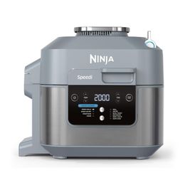 Ninja Hei&szlig;luftfritteuse &raquo;Speedi Rapid Cooking System ON400EU 10-in-1&laquo; 1760 W Air Fry, Grill, Backofen, Multikocher grau Einheitsgr&ouml;&szlig;e 
