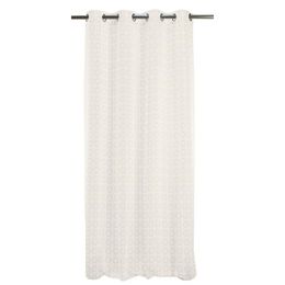 Apelt Vorhang &raquo;Toro&laquo; &Ouml;sen 1 Stk. tlg. HxB: 245x135 beige Jacquard, Polyester, Viskose 245cm, &Ouml;sen, 135cm