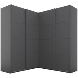 Rauch Schwebet&uuml;renschrank &raquo;Schrank Garderobe Eckkleiderschrank QUADRA Front in Dekor/Hochglanz&laquo; in den H&ouml;hen 210/229 cm, inkl. Soft-Close-Funktion, 