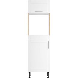 Optifit Backofen/K&uuml;hlumbauschrank &raquo;Ahus&laquo; Breite 60 cm braun wildeiche Nachbildung, B/H/T: 60cm x 211,8cm x 58,4cm, T&uuml;ren: 1 Stk.