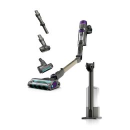SHARK Akku-Stielstaubsauger &raquo; PowerDetect Clean & Empty IP3251EUT&laquo; Akku-Staubsauger f&uuml;r Tierhaare, automatische Entleerungsstation grau Einheitsgr&ouml;&szlig;e Akku-