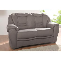Sit & More sit&more 2-Sitzer &raquo;Bansin&laquo; inklusive Federkern grau Luxus-Microfaser ALTARA NUBUCK (100% Polyester);SOFTLUX -Kunstleder;NaturLEDER (echtes Rindsleder)