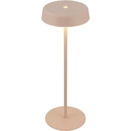 Briloner Leuchten LED Au&szlig;en-Tischleuchte &raquo;PALA 7668011&laquo; beige Einheitsgr&ouml;&szlig;e